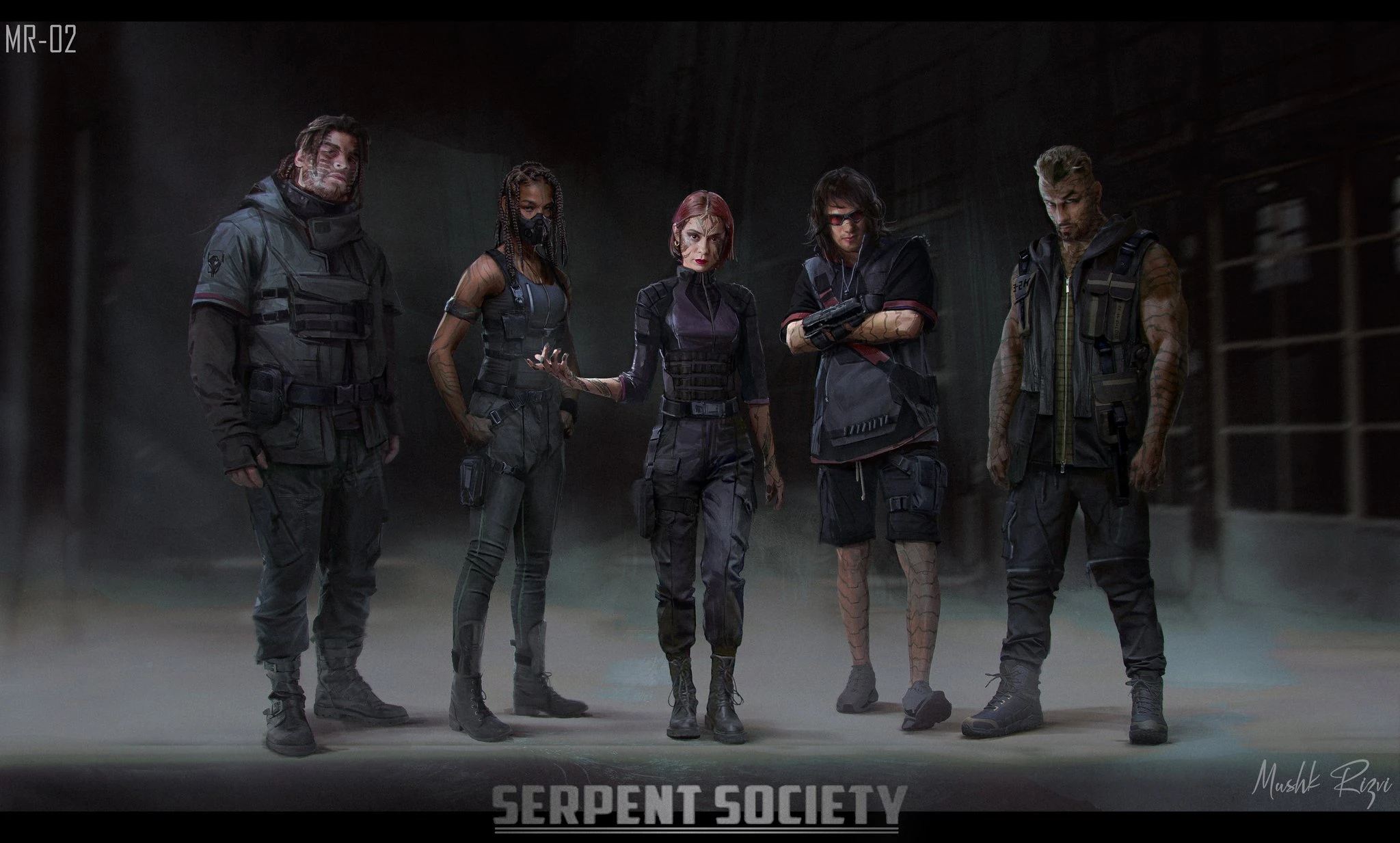 Concept Art for the Serpent Society in Captain America: Brave New World ...