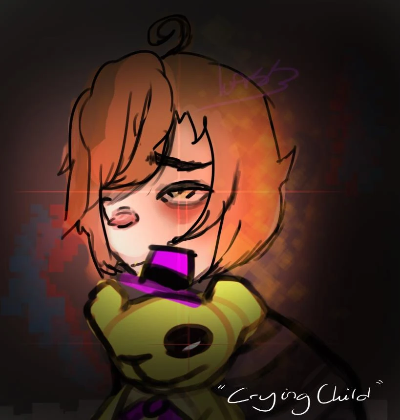 Crying child Fan art | Fandom