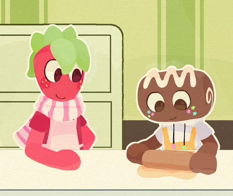 sprout and cosmo baking remake! :D | Fandom