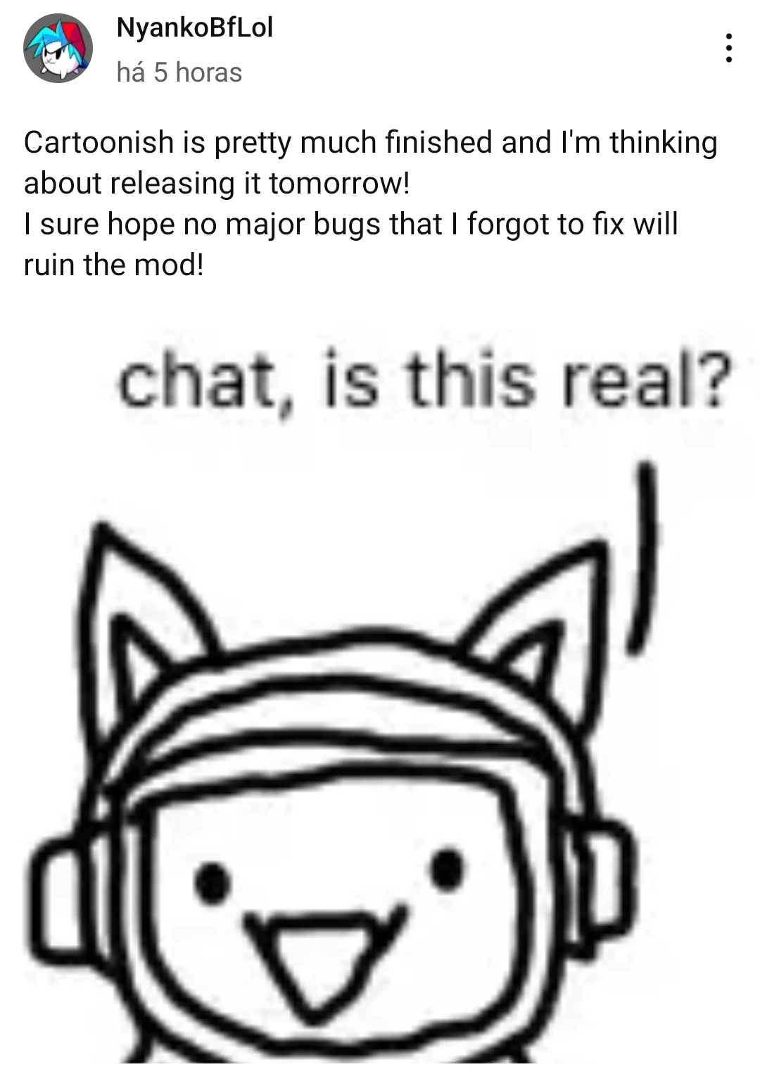 DAILY NYANKO NEWS (New mod coming soon that might be similar to sprunki ...