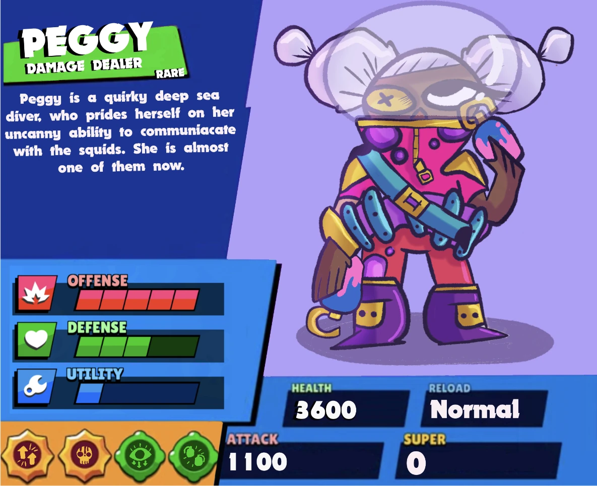 BRAWLER CONCEPT: PEGGY | Fandom