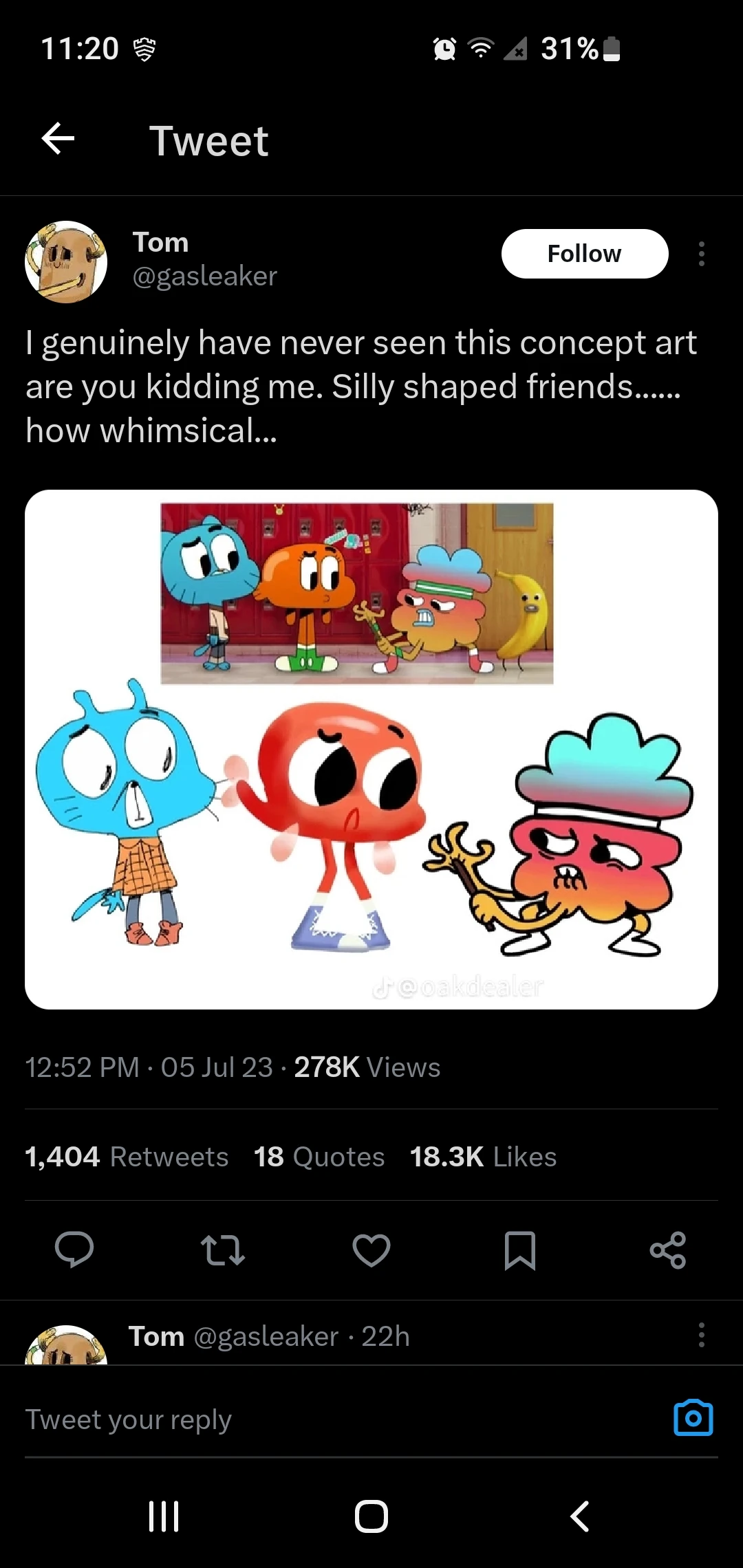 Someone of Twitter thought some of my art was real concept art | Fandom