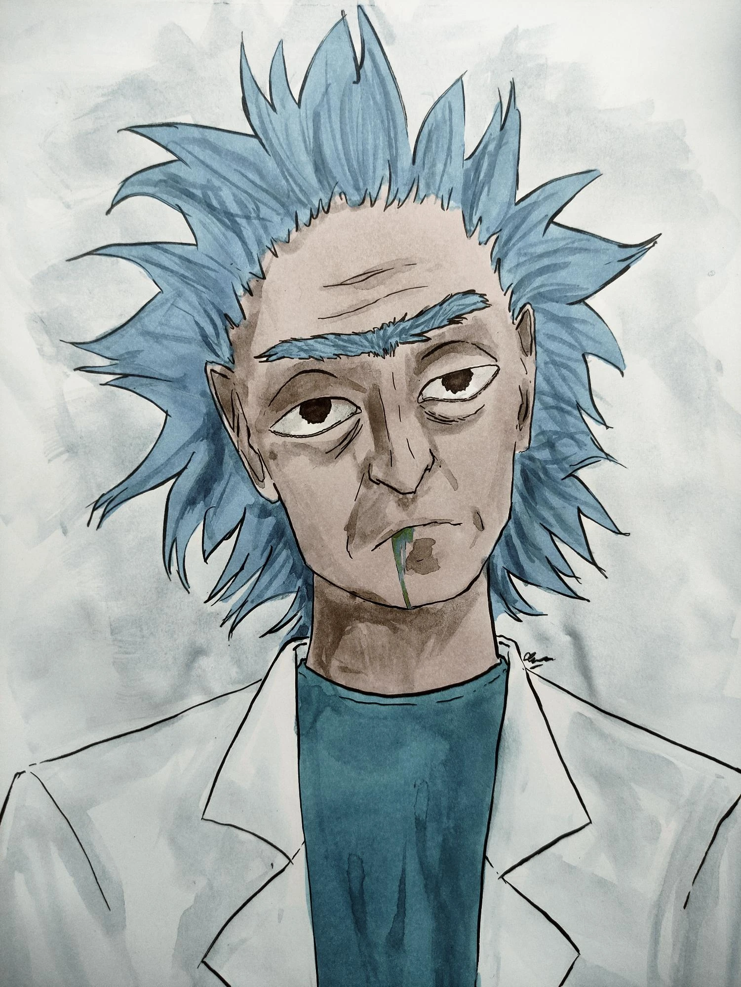 Rick Sanchez in my style) | Fandom