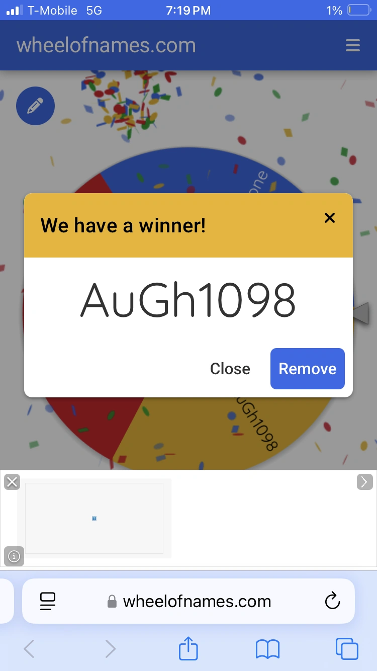 The winner is | Fandom