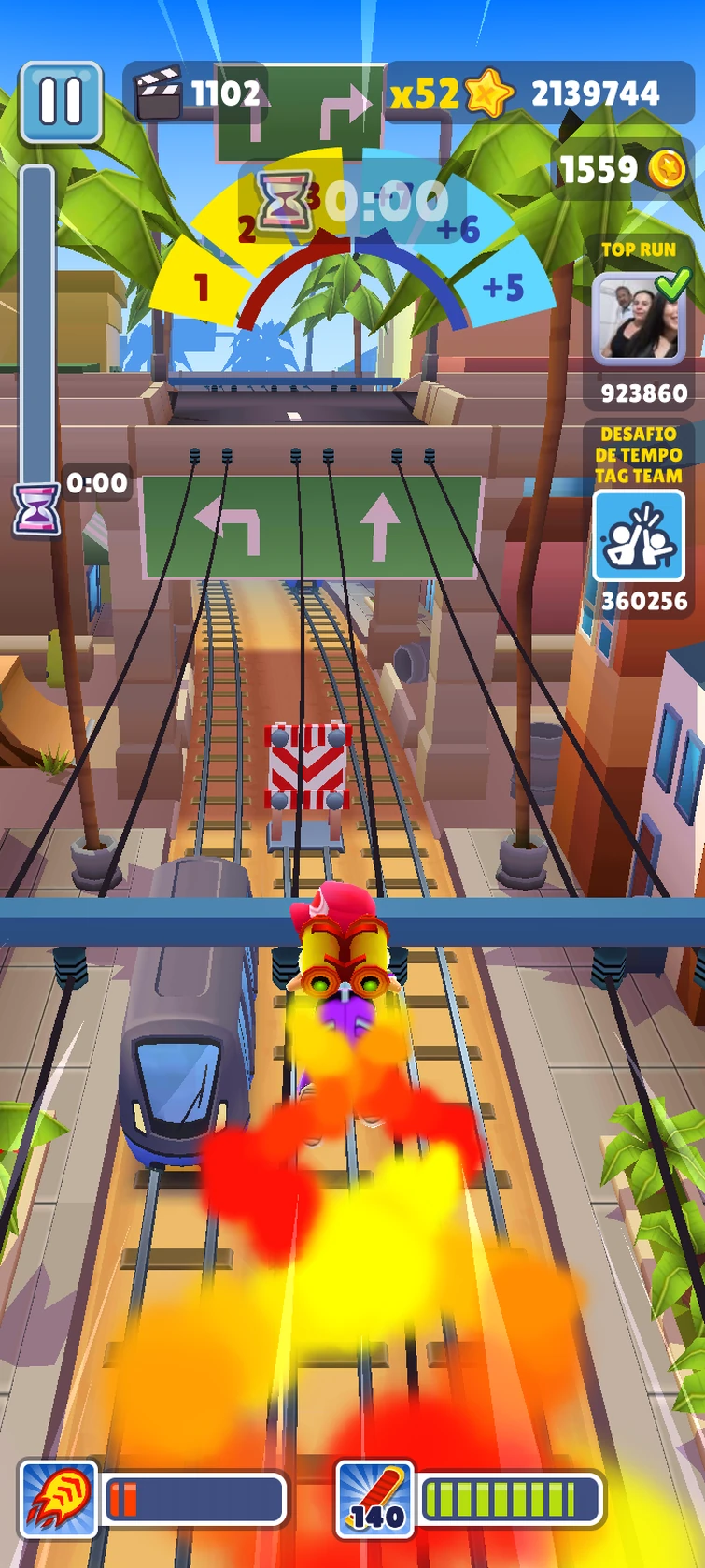 Time had already run out, but it only stopped when the Jetpack ran out ...