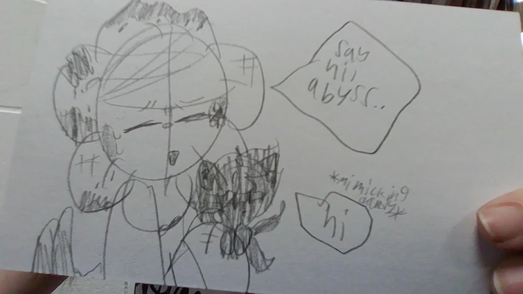 "Helloooooo~!"-💡💉 | Fandom