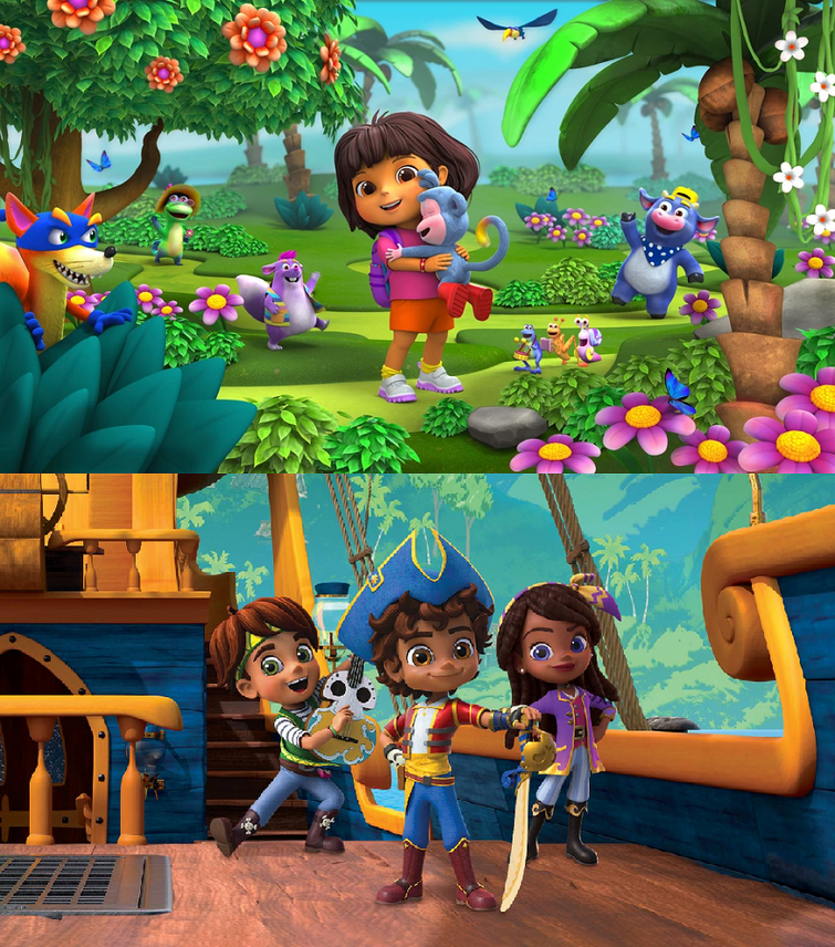Dora The Explorer Santiago Of The Seas Crossover Fall 2023 Fandom