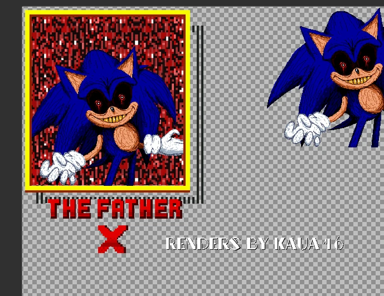 First official pixel render of The Father X's post 2017 Classic Void Form! | Fandom