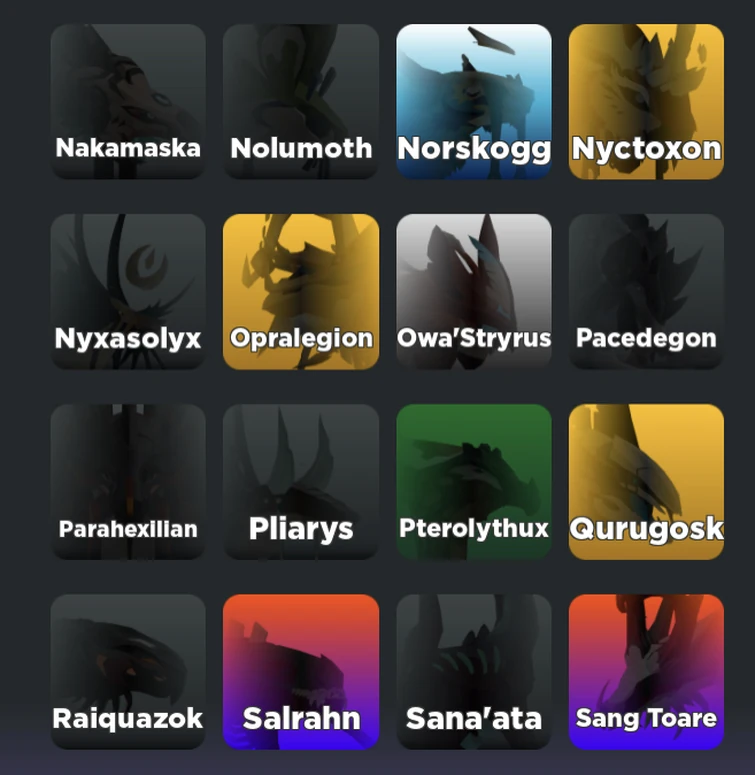 spending spree/looking for cheap missing specs (esp. valkurse, sleirnok, levoneh and heiso ...