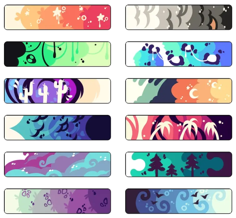 Seawing/Nightwing Color Palettes! | Fandom