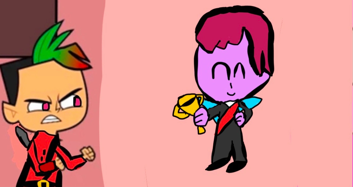 Luso-Duncan getting angry after losing to mayor purpleworth. | Fandom