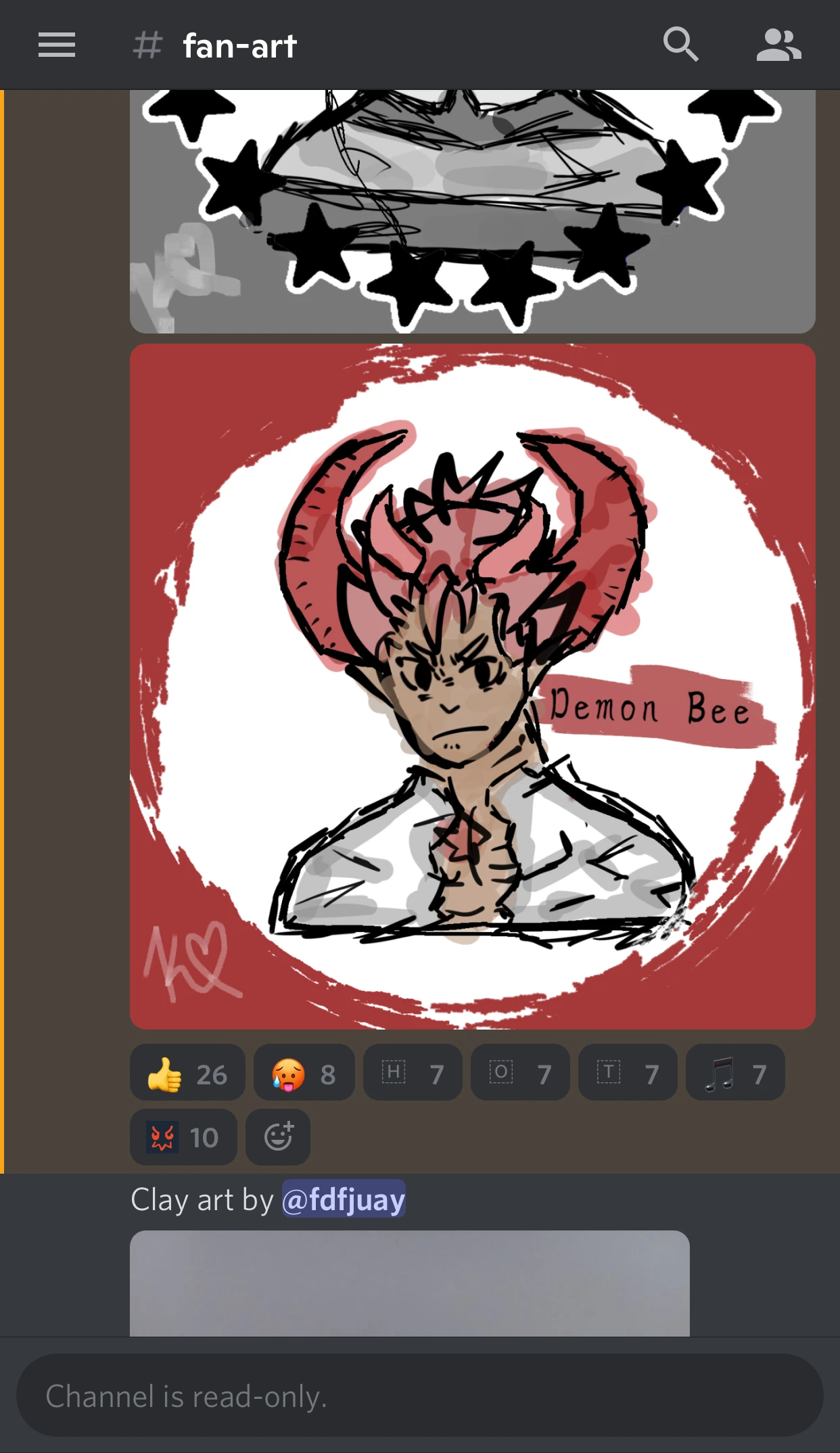 My drawing attracted Demon bee simps 😭😭😭 | Fandom