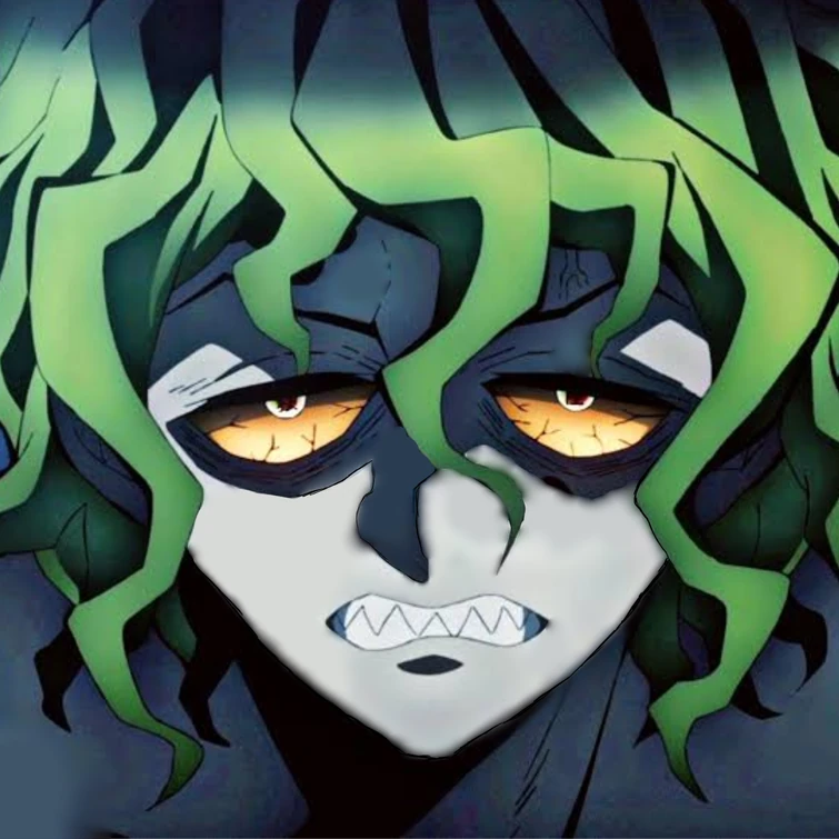 Removed the black spots on Gyutaro's face face cause I was bored | Fandom