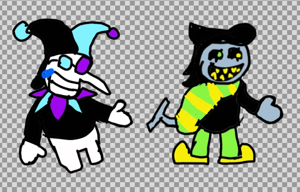 D-side spamton and jevil repost | Fandom