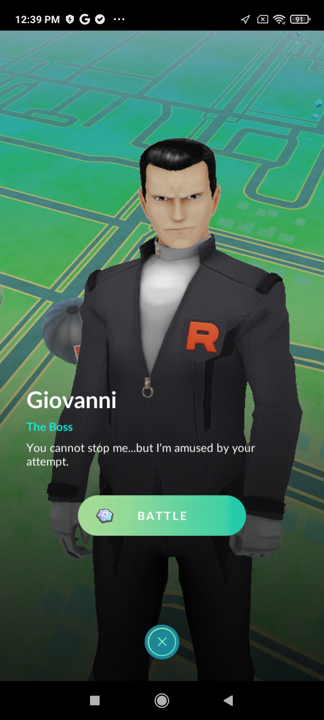 I defeated Giovanni! | Fandom