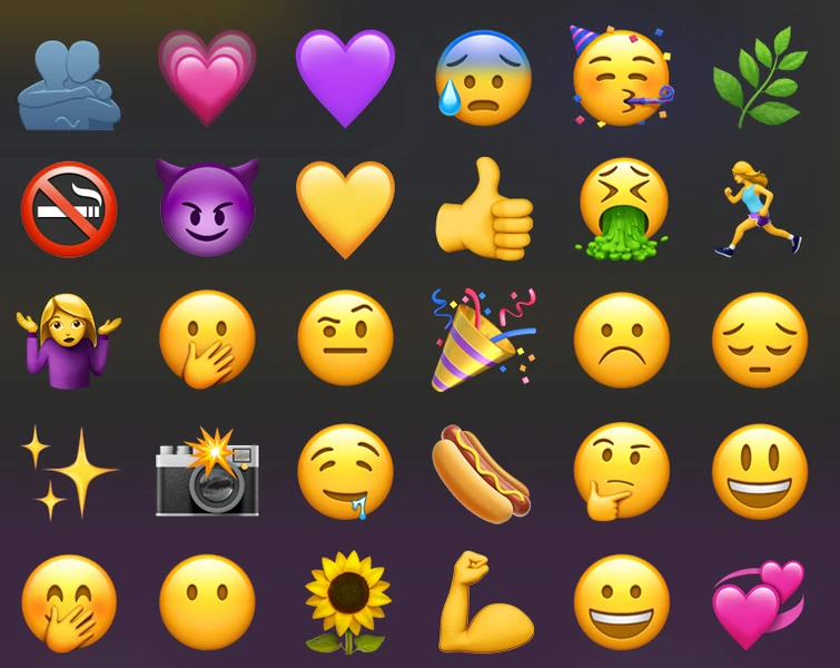 don’t ask why these are my most recently used emojis | Fandom