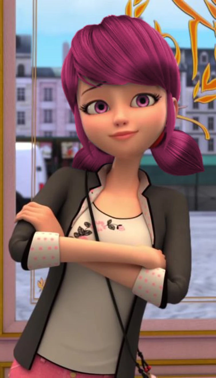 Marinette and Glitter Lucky reversed | Fandom