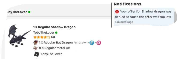 HELP CONFRONT THIS GUY HE SCAMMED ME FOR A BAT DRAGON- CONFRONT HIM ON ...