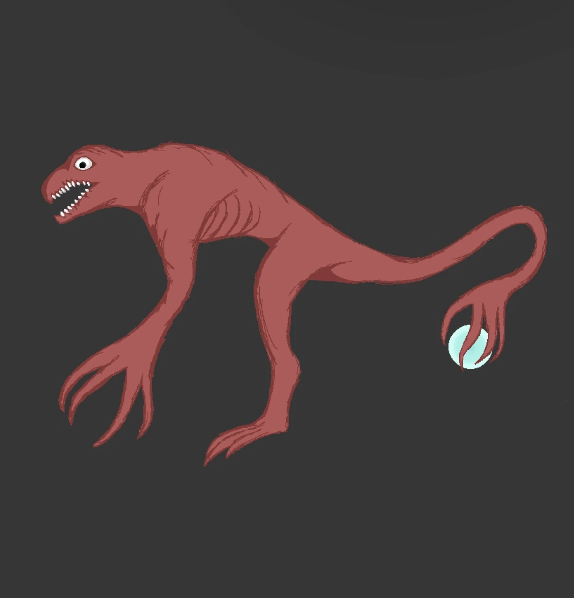 WIP of the trevor Henderson based fan made monster | Fandom