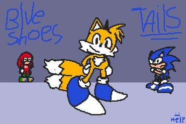 Does Tails/Miles look better with Blue Shoes? | Fandom