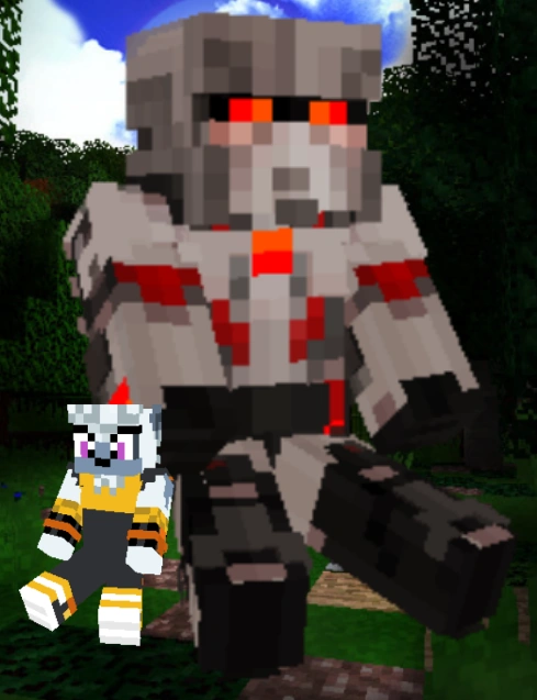 Tangle and megatron (idw) in minecraft world | Fandom