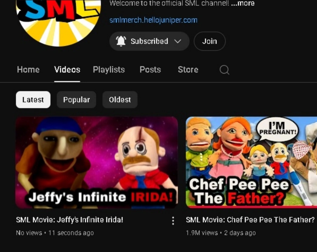 Weird SML video | Fandom