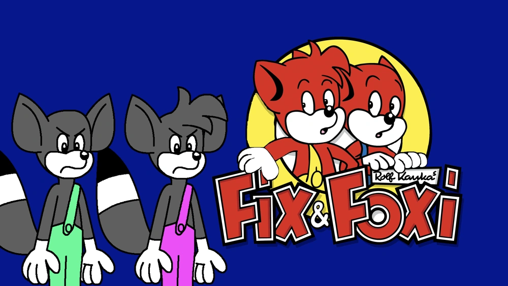 Fix and Foxi Dirty Logo | Fandom