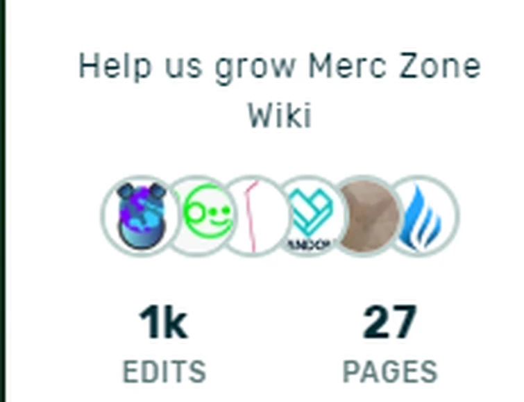 Discuss Everything About Merc Zone Wiki | Fandom