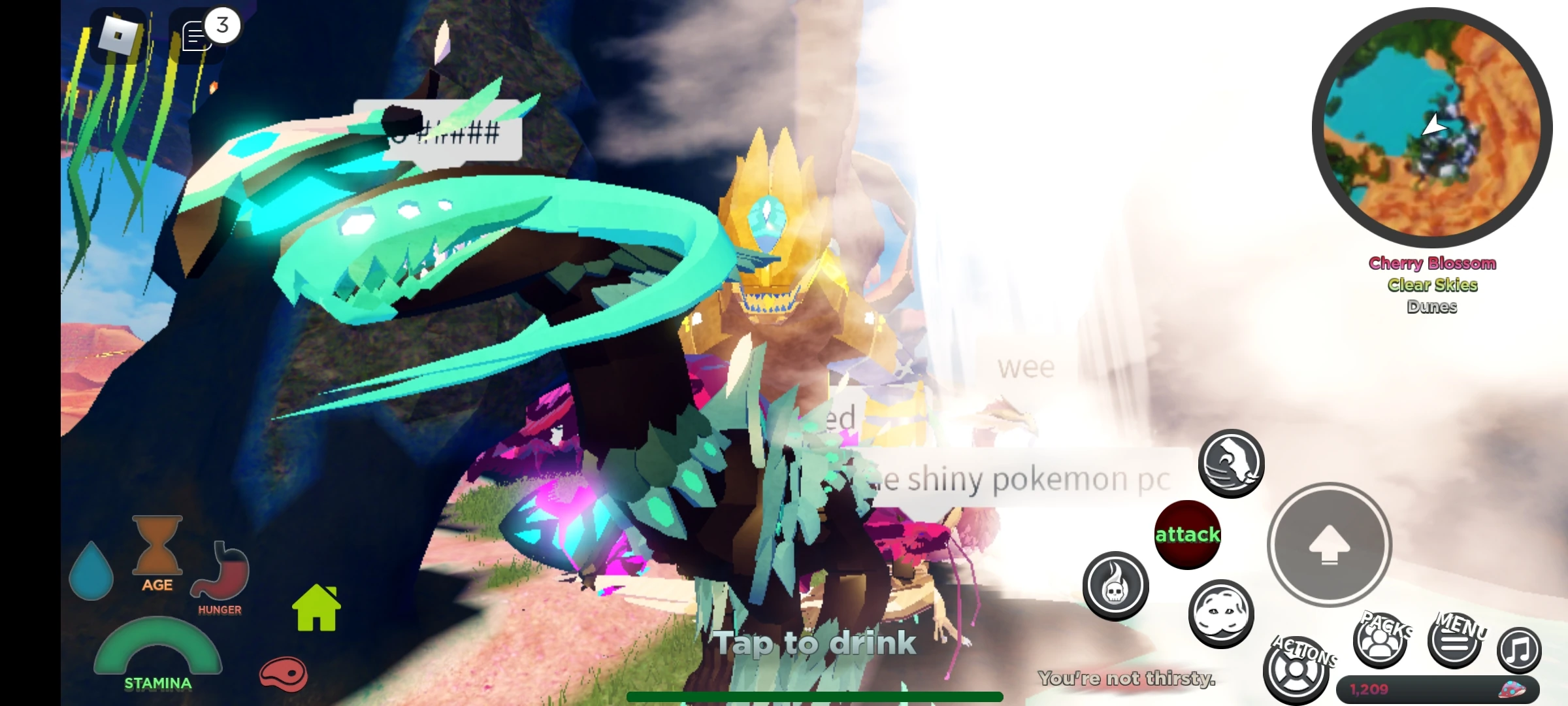 The moment when parasite joined and collected glimmers in a cramped ...