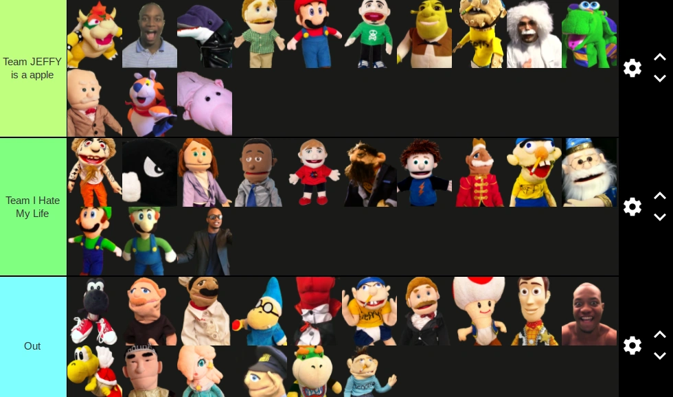 With 1 vote Scooter is out vote your favorite off of team jeffy is an ...