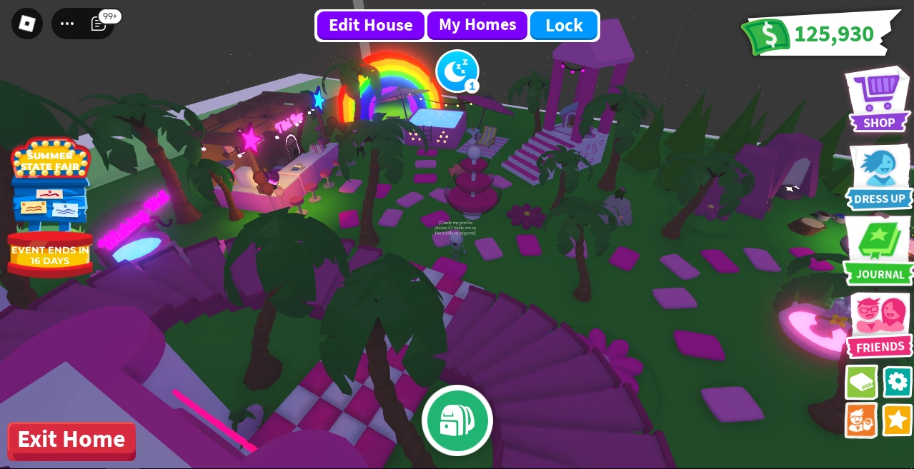 Trading big preppy sky castle with multiple destinations on the plot ...