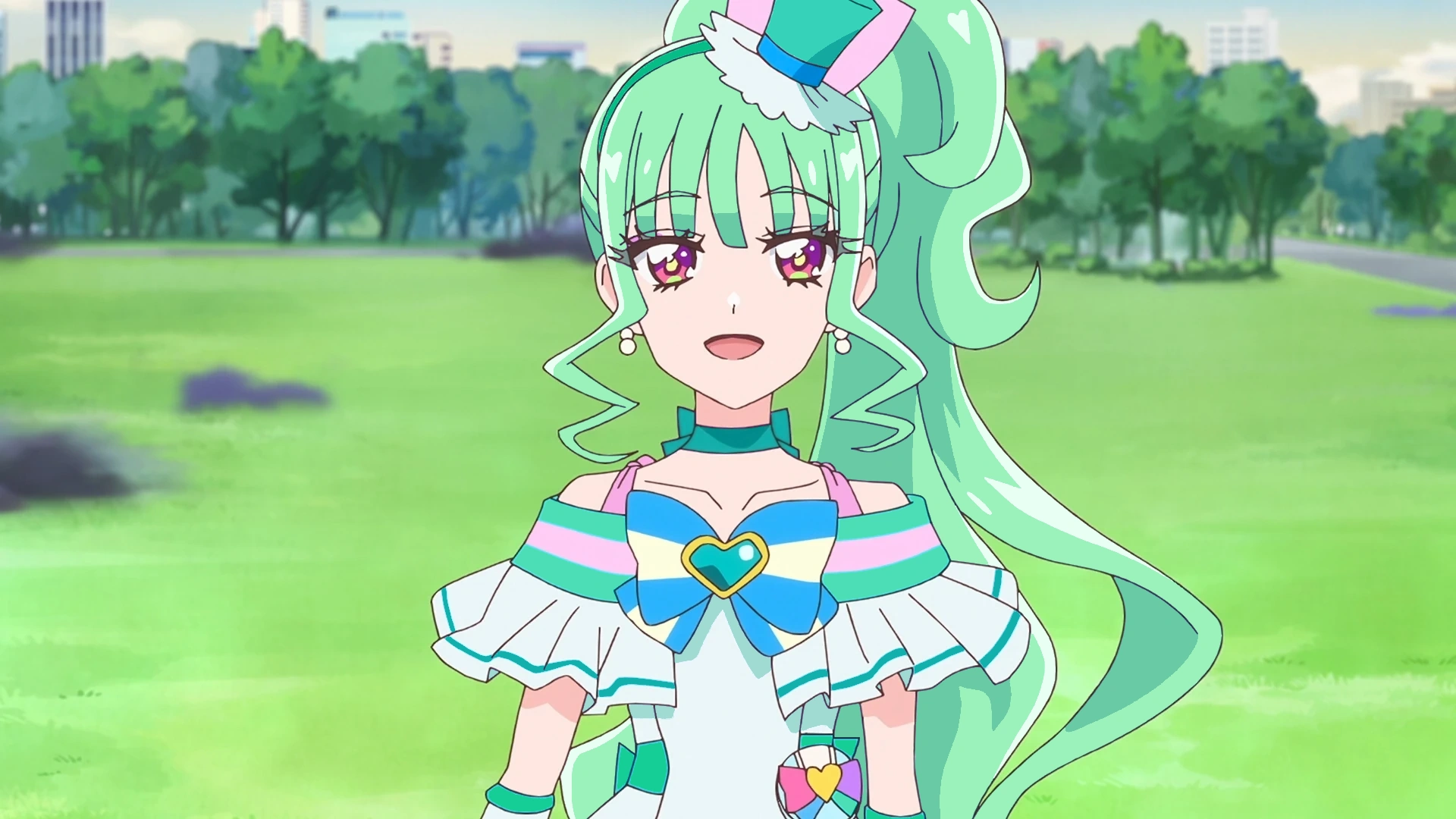 What would green Cure Lilian look like in the show? | Fandom