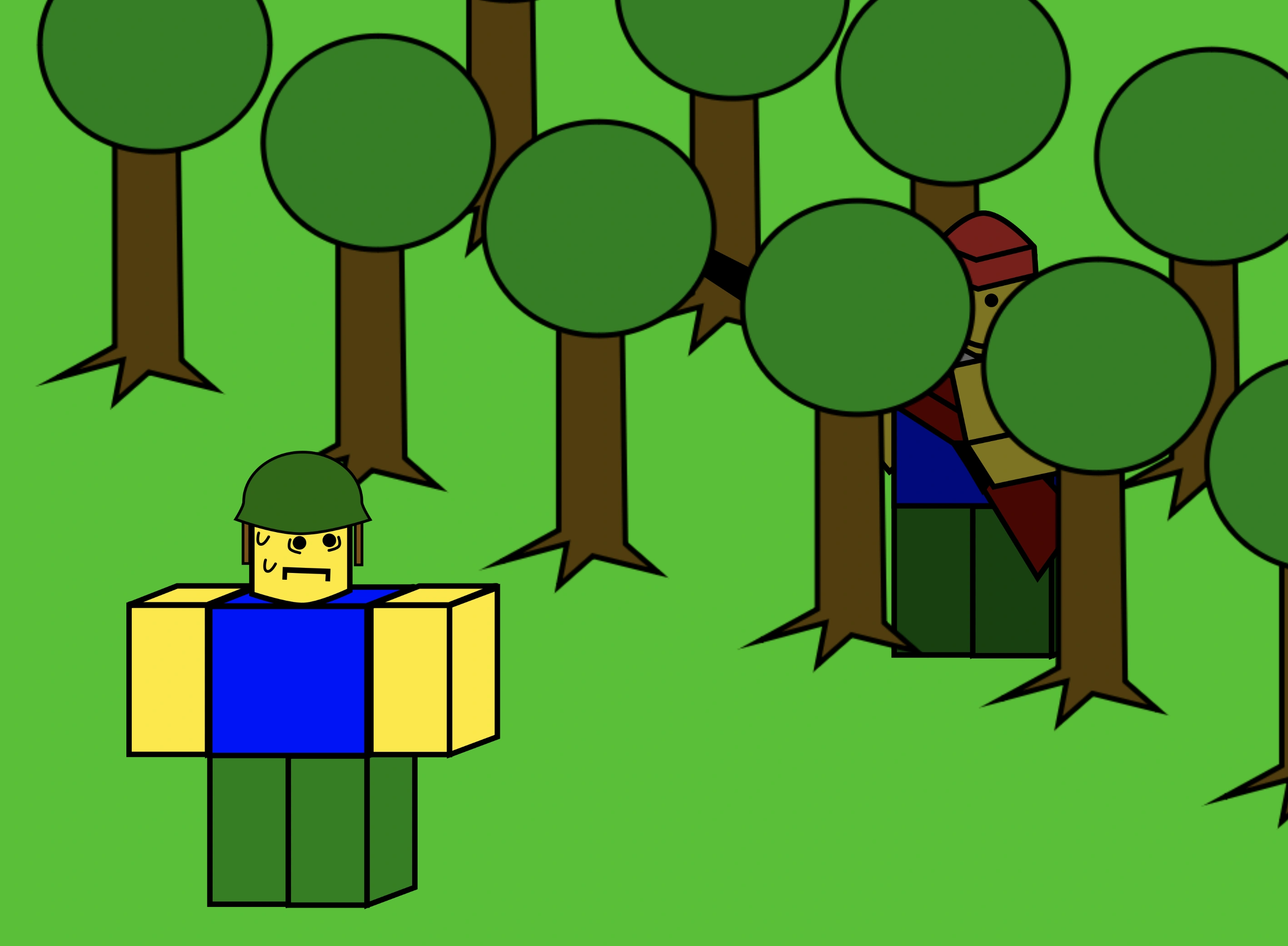 He's in the trees | Fandom