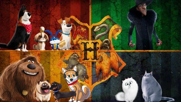 If the characters from The Secret Life of Pets went to Hogwarts, which ...