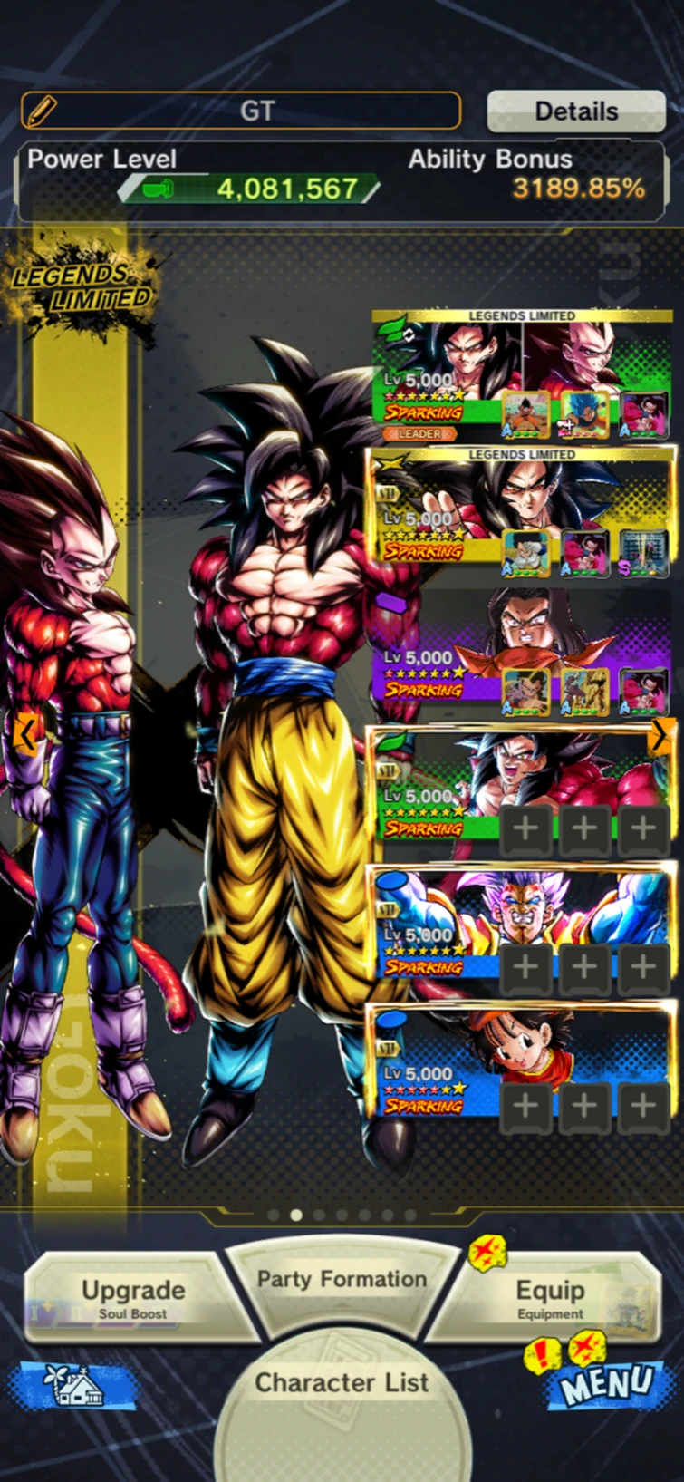 What do you think of my DB legends teams? | Fandom