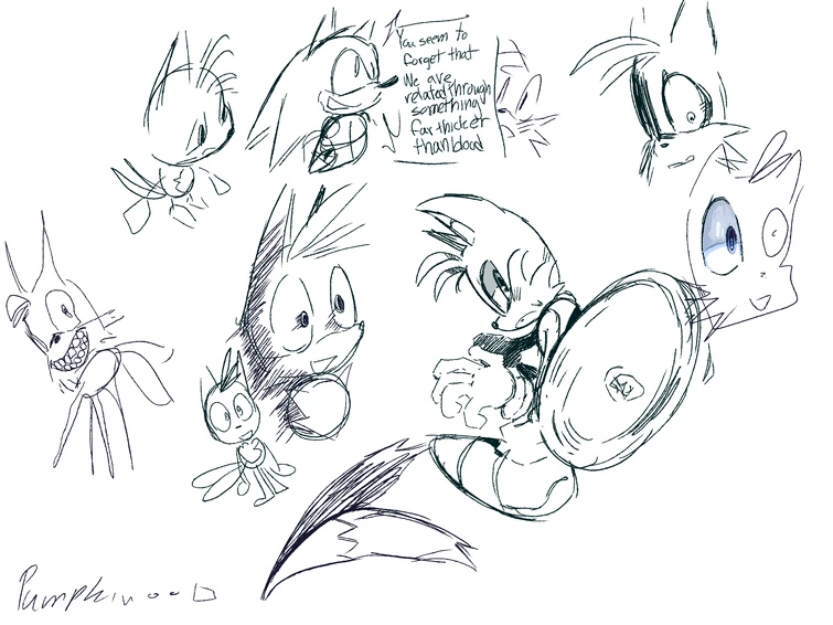 Tails doodle | Fandom