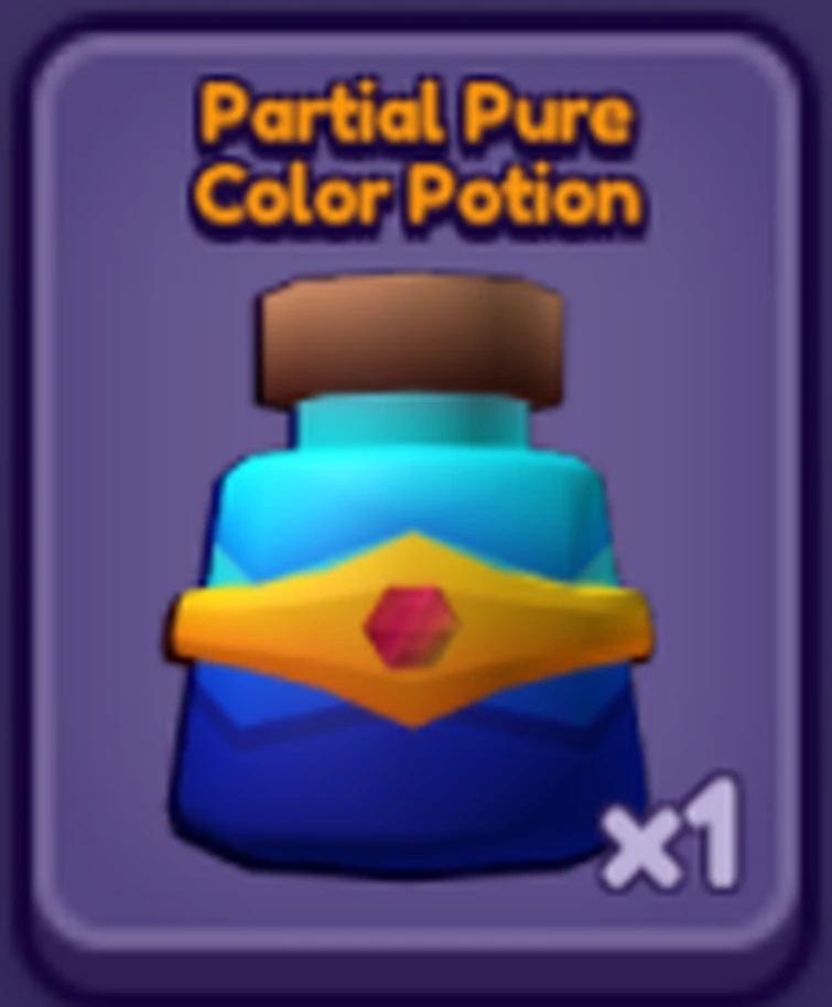 Trading a partial pure colour potion | Fandom