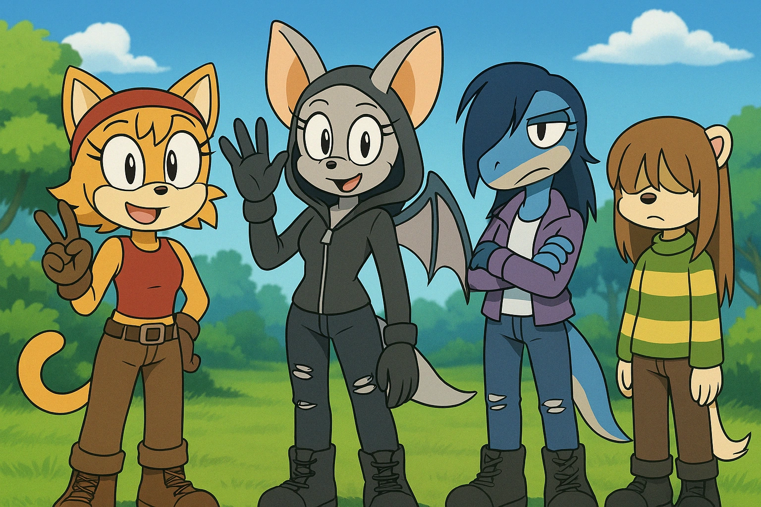 So I tried AI to see if it would work on my OC characters from the ...