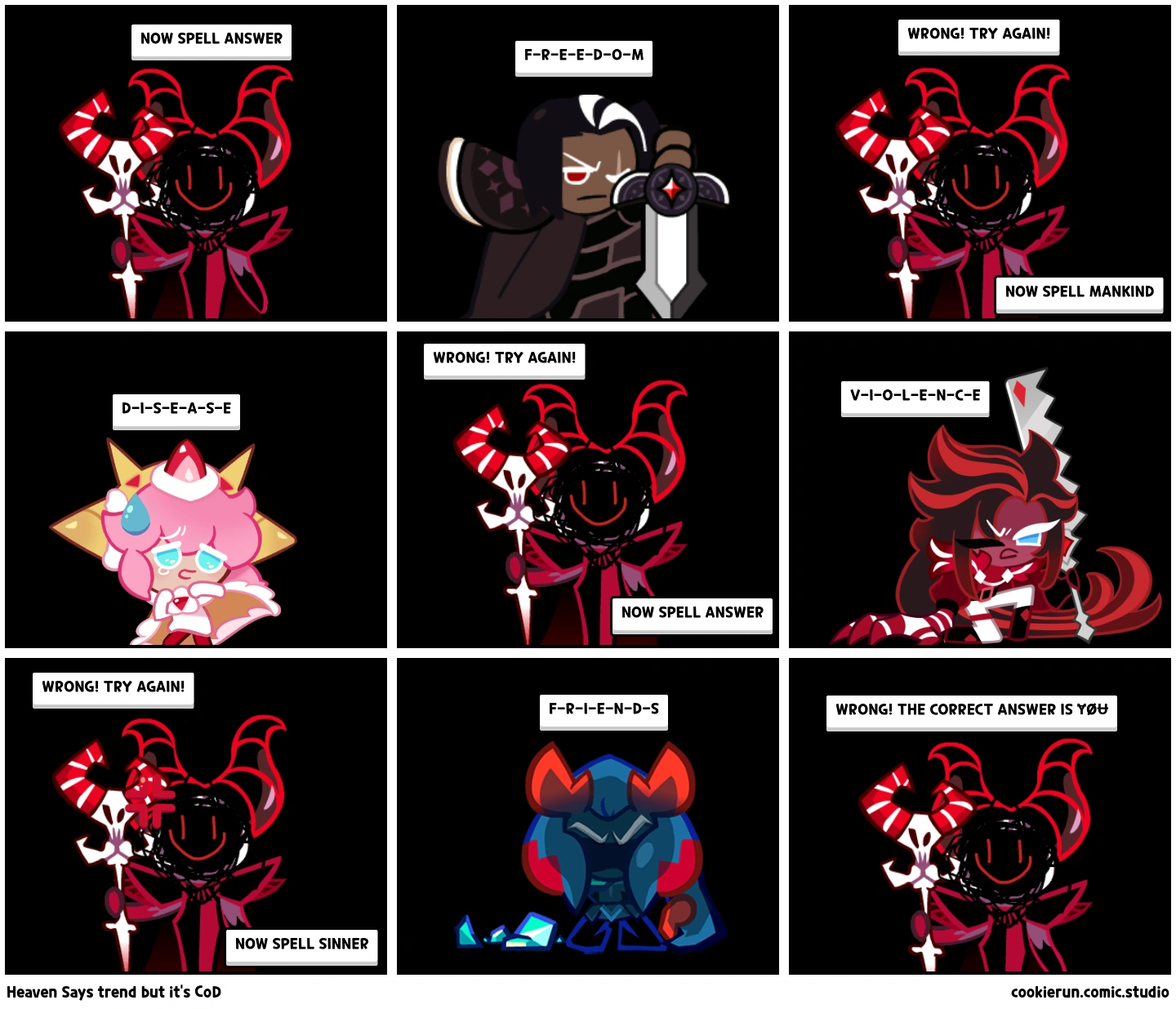 Heaven says trend but it's CoD cookies | Fandom