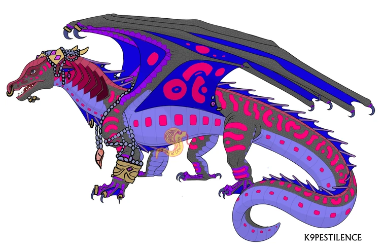 Hey can I get some name ideas? (Seawing and a rainwing) (⚠️bright color ...