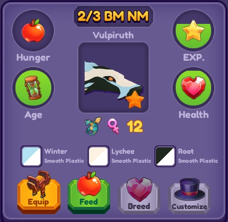 trading/swapping 2/3 BM no mut fox (vulp). | Fandom