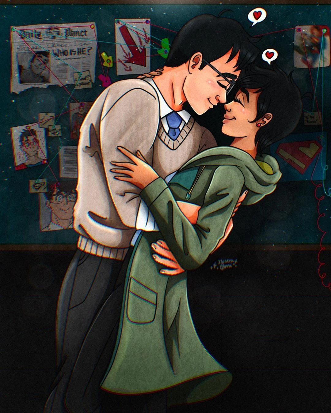 MAWS' Lois & Clark by ilustraemi. | Fandom