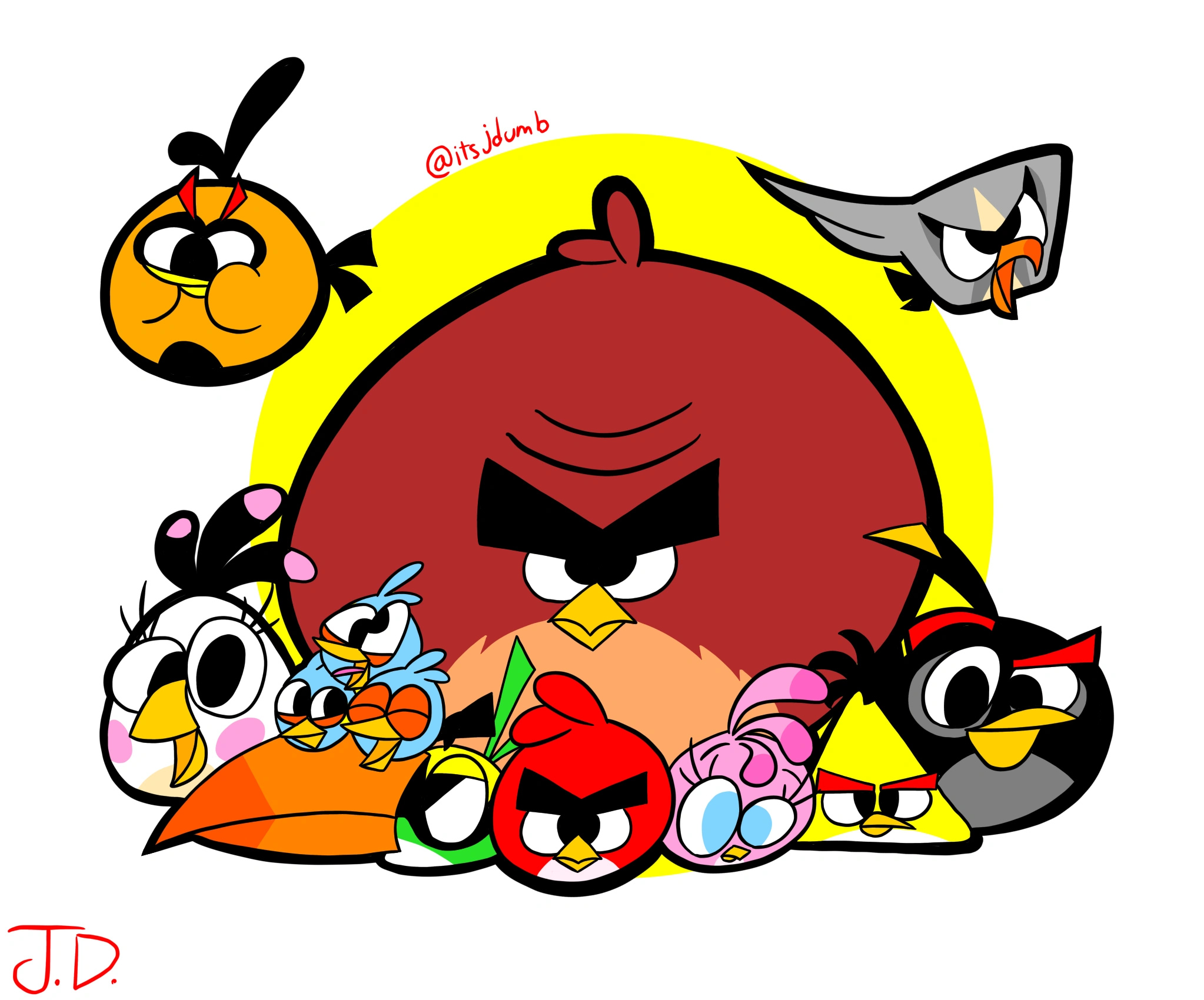 Fan art of the flock | Fandom