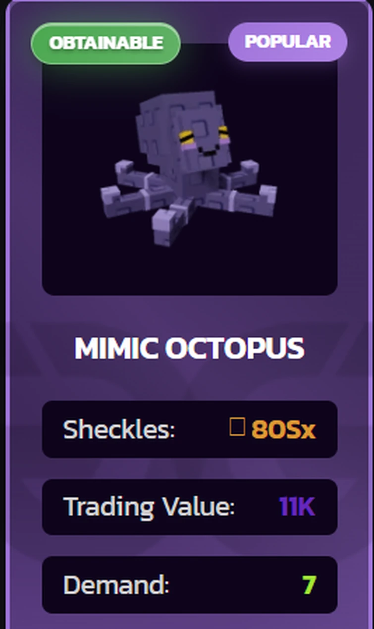 Trading 2 df, 2 mimics 1 mimic is frozen for butterfly | Fandom