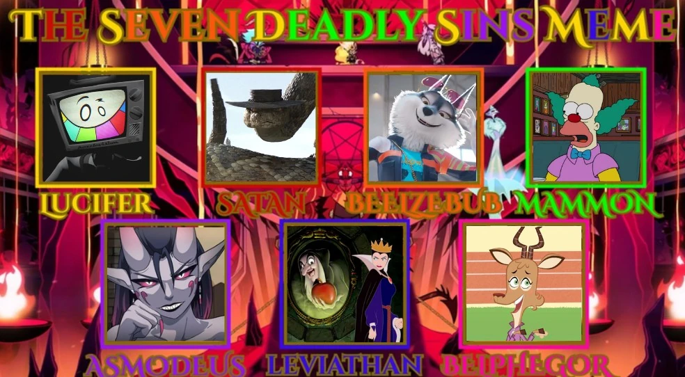 My HH/HB 7 deadly sins version (updated on Lucifer and Belphegor) | Fandom