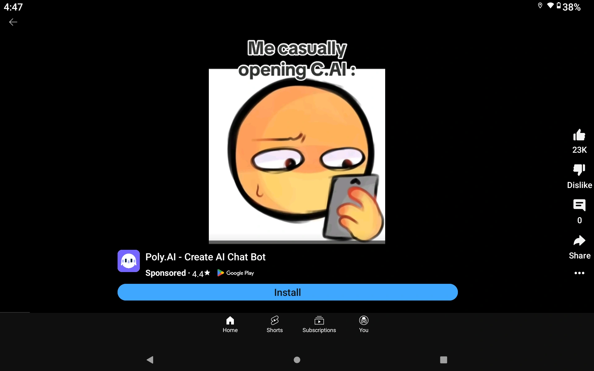 Guys..poly ai is back at it again... | Fandom