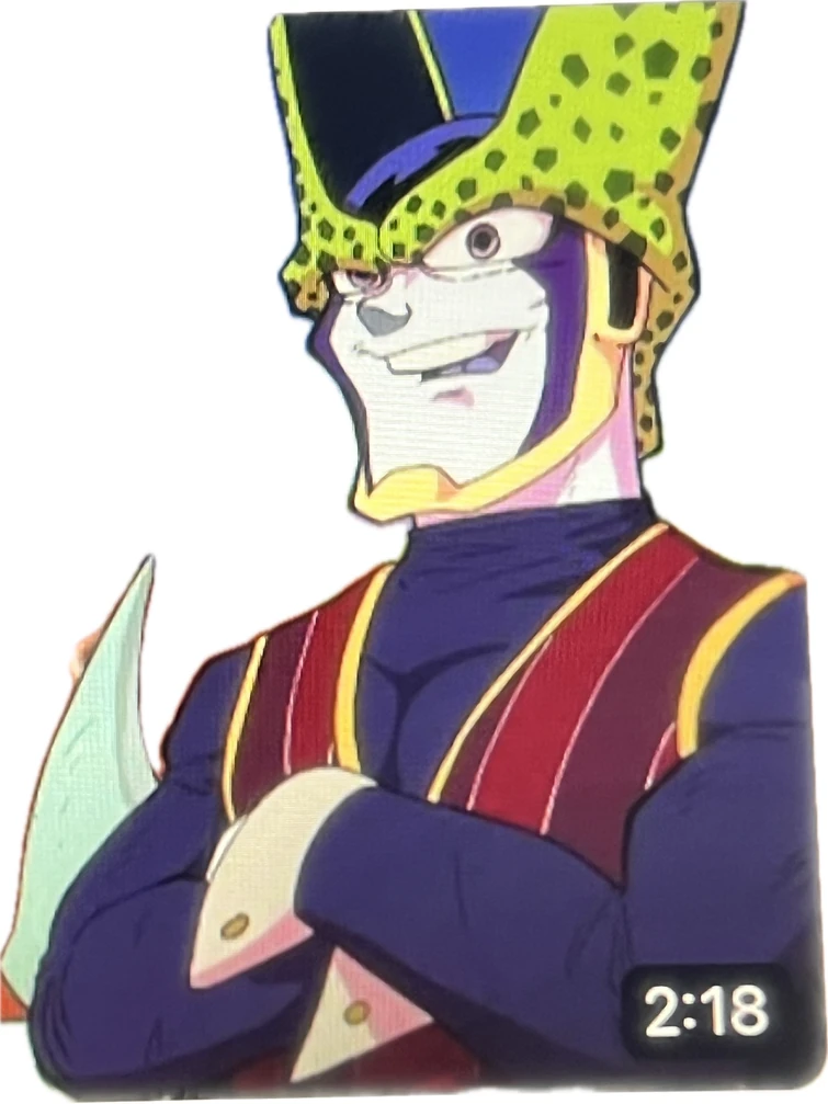 Cell in robbie rotten’s outfit | Fandom
