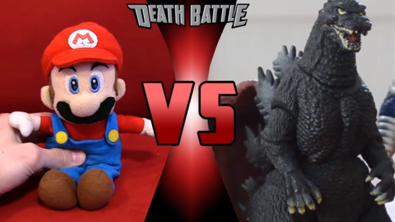 A thumbnail for Mario (sml) vs godzilla (monster island buddies) | Fandom