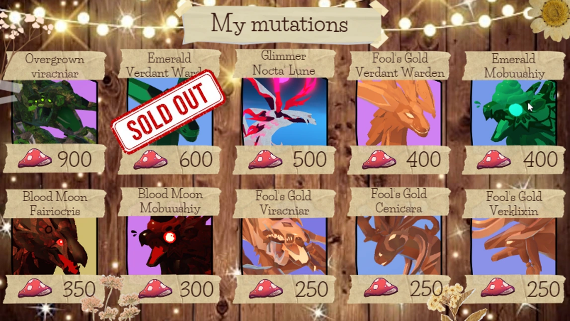 Selling Mutations | Fandom