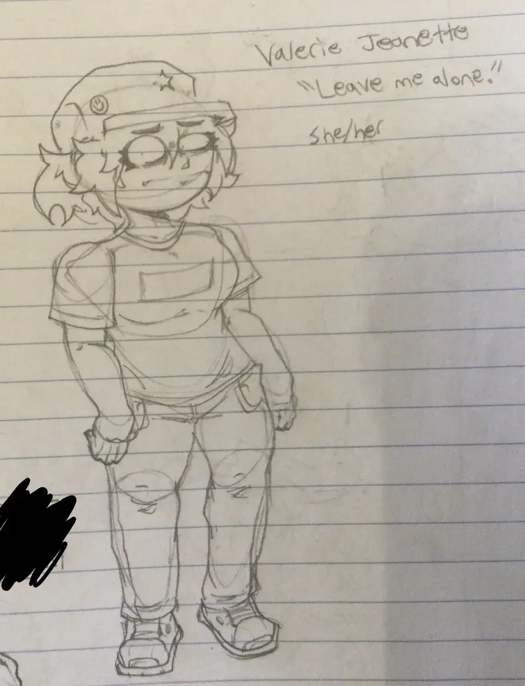 Flashback to that time I drew my OCs all grungy and stuff | Fandom